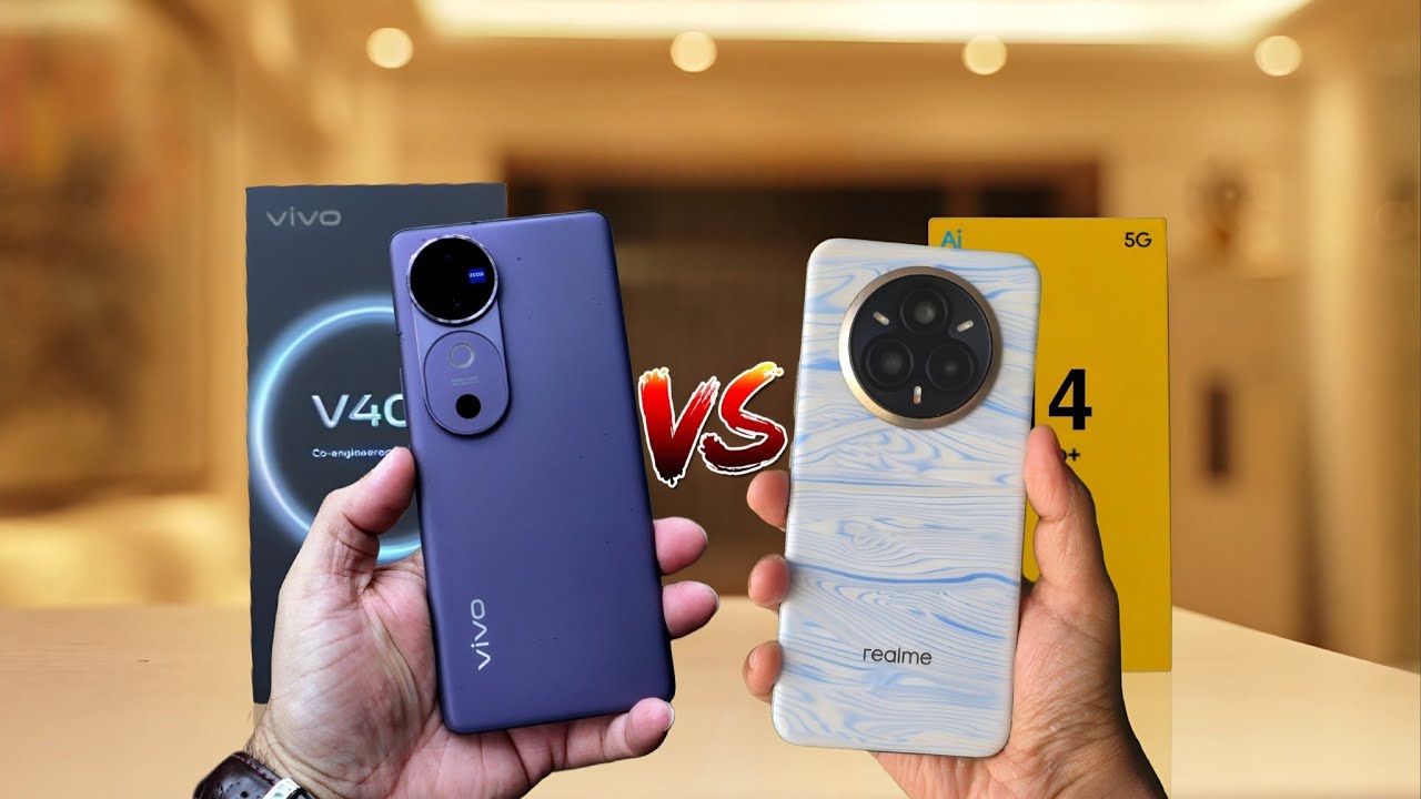 Realme 14 Pro Plus Vs Vivo V40 Pro | Realme 14 Pro Plus Unboxing ...