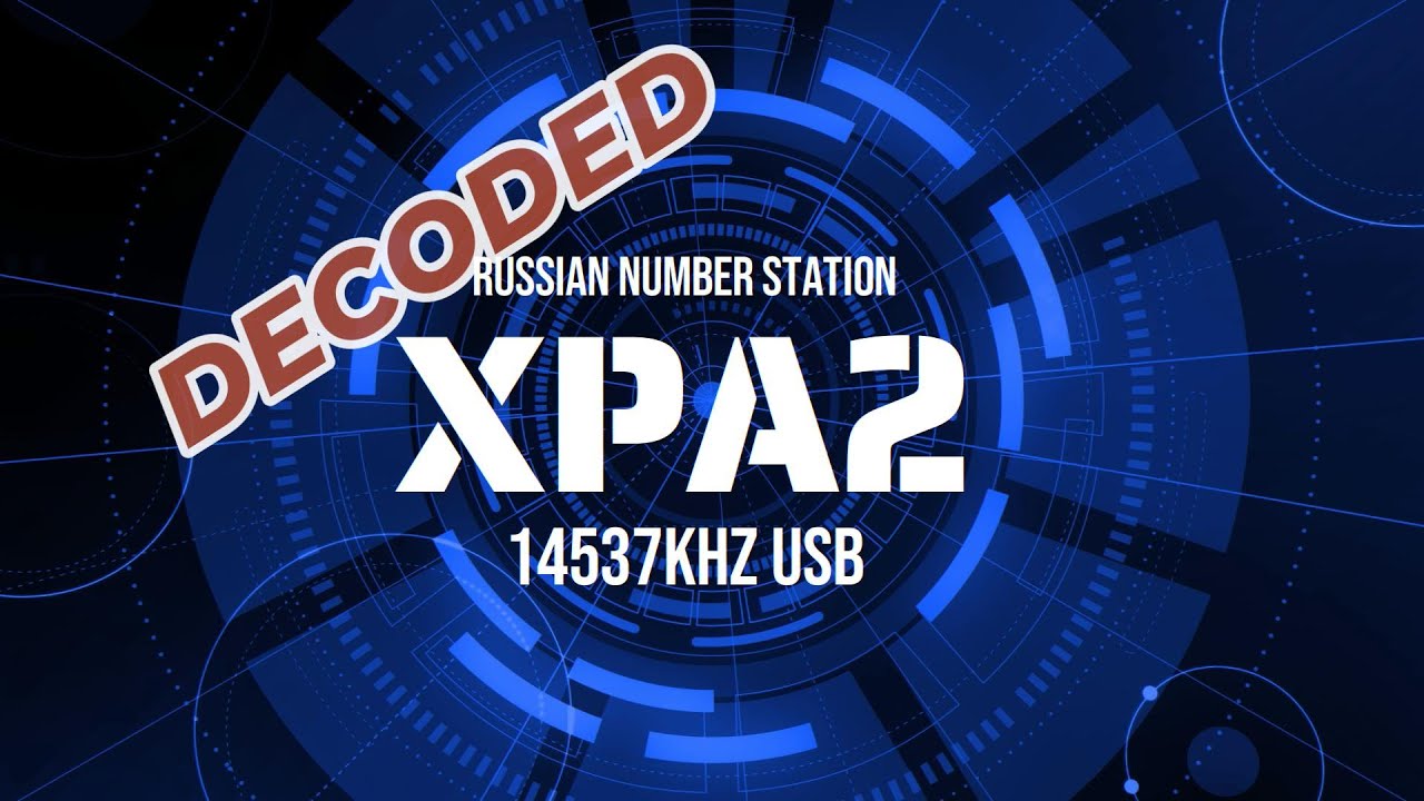 14537kHz Russian Number Station XPA2 calling 361 (18.10.2024) - YouTube