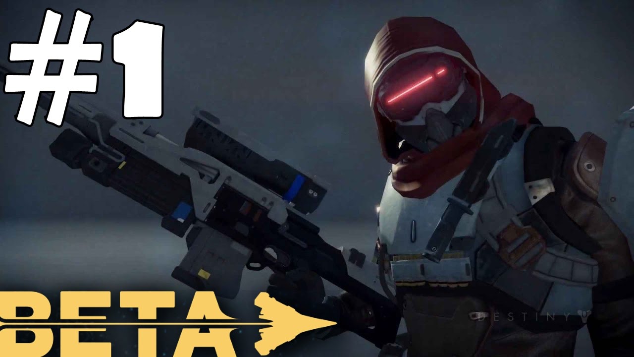 Destiny Walkthrough Part 1 Hunter Gameplay Beta Let's Play Playthrough ...