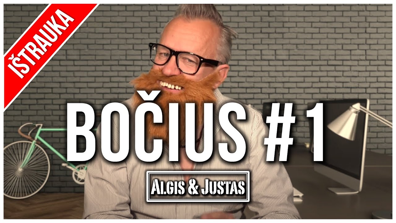 Algis ir Justas: DEBILAS: Bočius #1 TEASER - YouTube