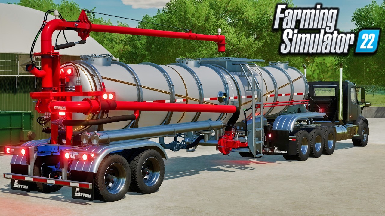 Mod Preview - 7700 BOSS Manure Trailer (by Custom Modding) | Farming ...