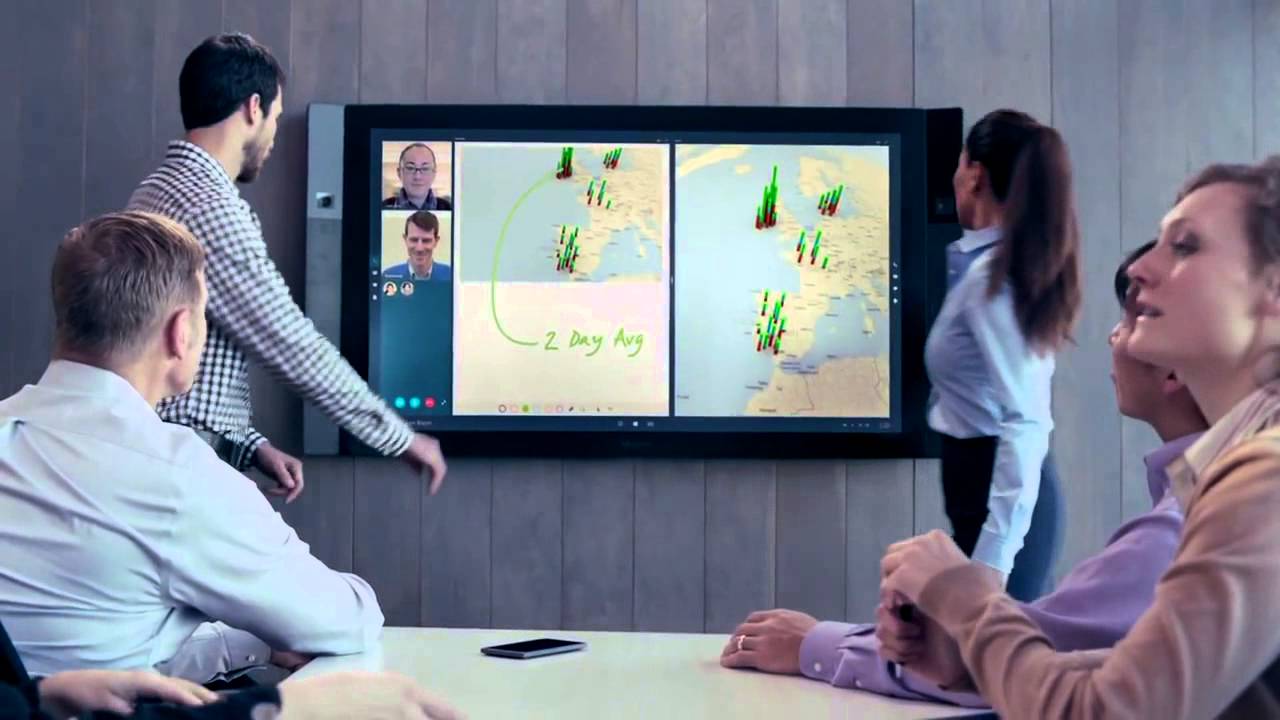 Microsoft Surface Hub - Unlock the power of the group - YouTube
