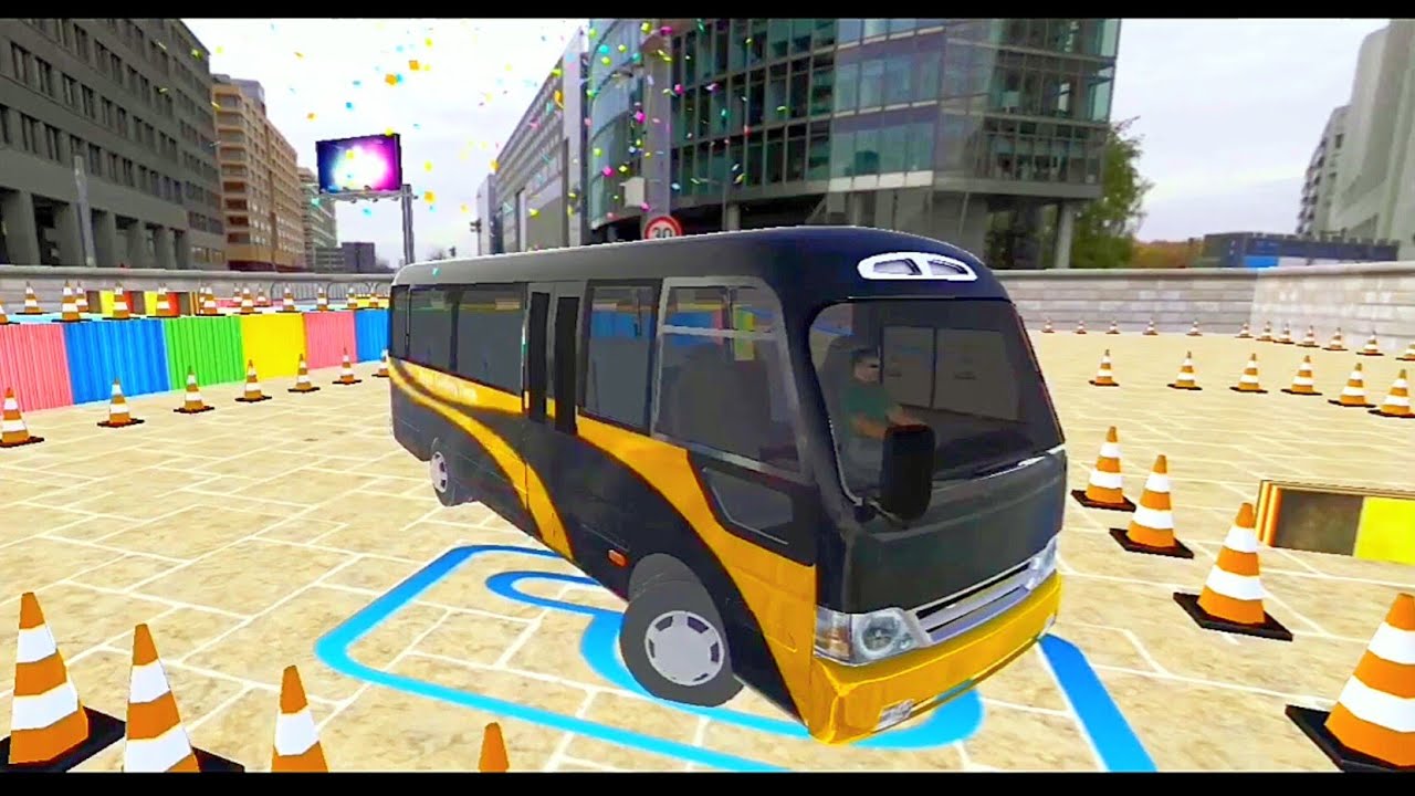 Modern Indian Minibus Simulator - 3D Bus Game In Drive - Bus Games ...