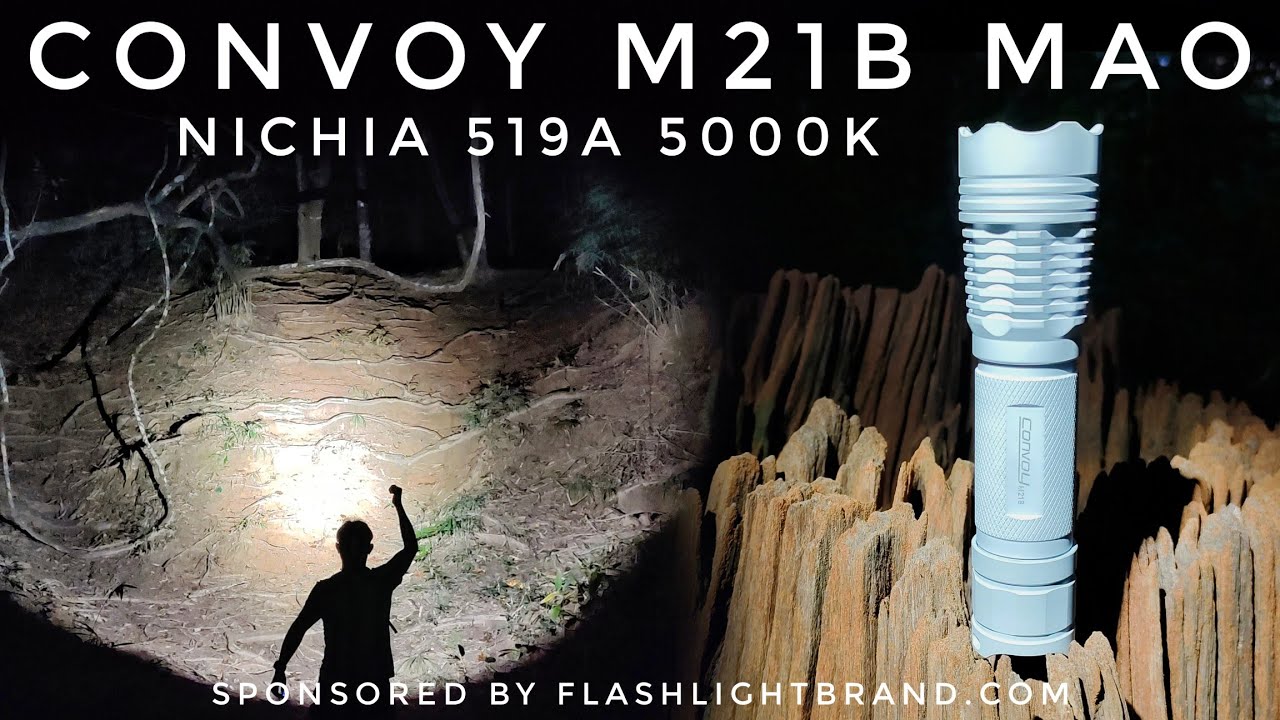 Convoy M21B MAO 519A 5000k & Comparison with M21B B35AM 4500k - YouTube