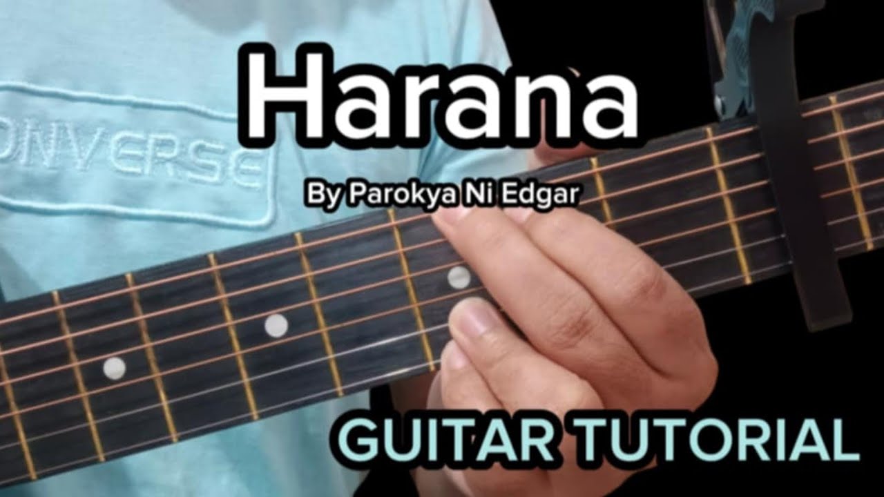 harana guitar tutorial | parokya ni edgar (basic chords) 😍 - YouTube