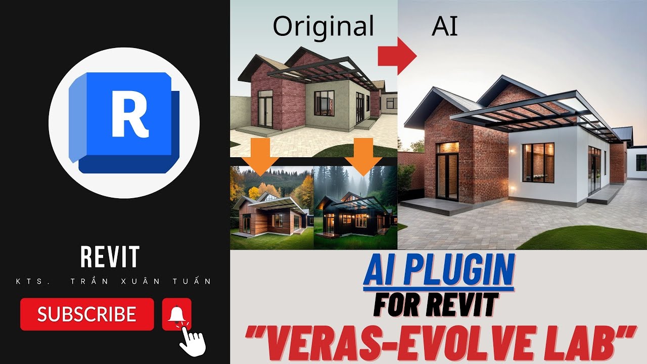 Veras AI plugin chạy trực tiếp trong Revit quá nhanh và đẹp - YouTube