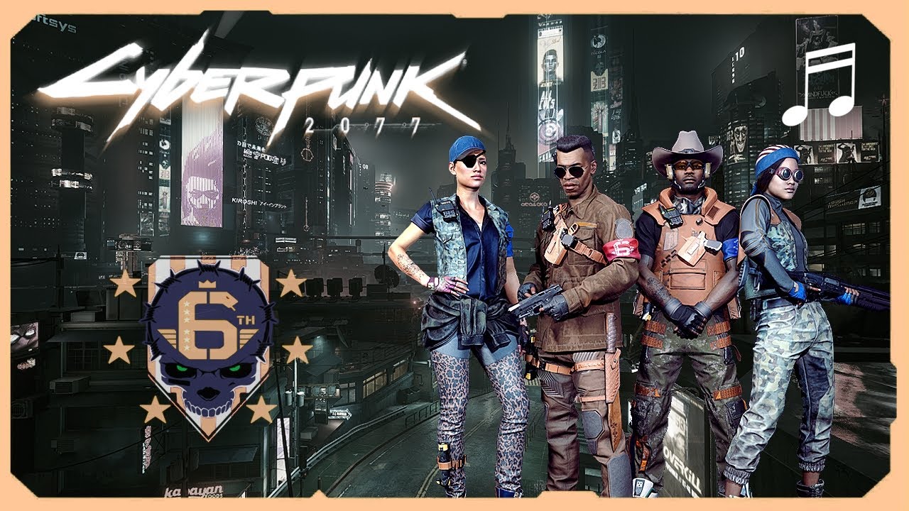 CYBERPUNK 2077 Sixth Street Combat + Stealth Music Mix | Unreleased ...