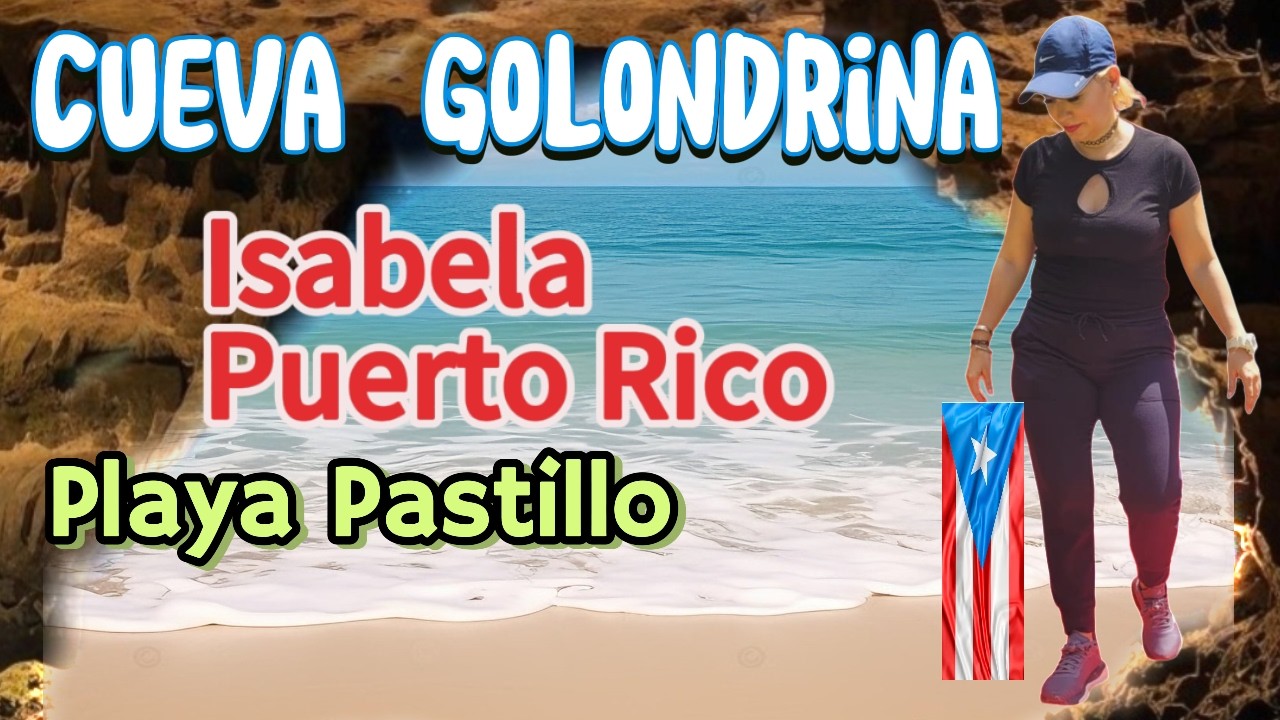 CUEVA GOLONDRINA, PLAYA PASTILLO/ ISABELA, PR.🇵🇷/ UN PARAISO ESCONDIDO ...