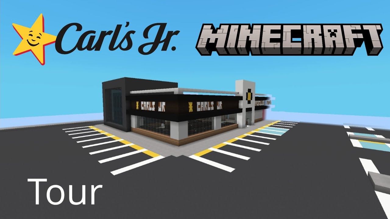 Tour ⭐️ Carl's Jr Minecraft #7/50 - YouTube