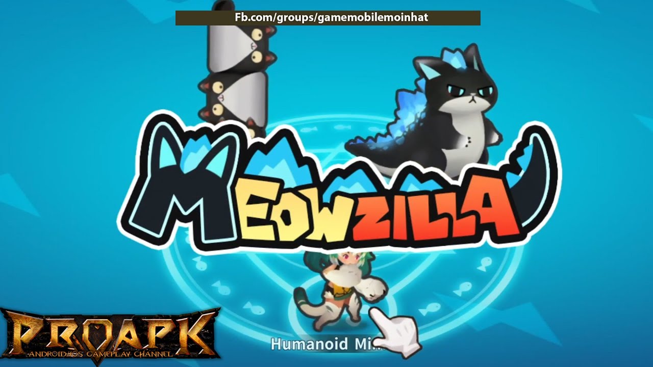 MeowZilla Gameplay Android / iOS (by X-Legend Entertainment) - YouTube