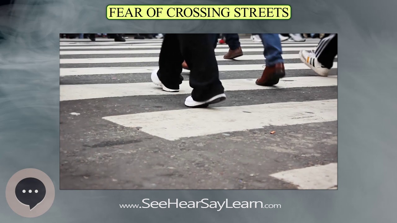 Fear of crossing streets | Phobias, Fears, and Anxieties 😲😱🤪 - YouTube