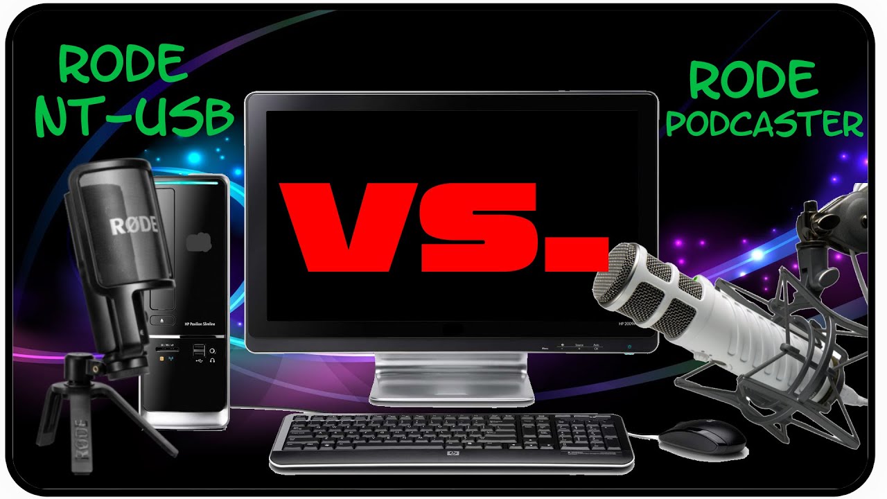 RODE PODCASTER VS. RODE NT-USB - Soundcheck - Was klingt besser - YouTube