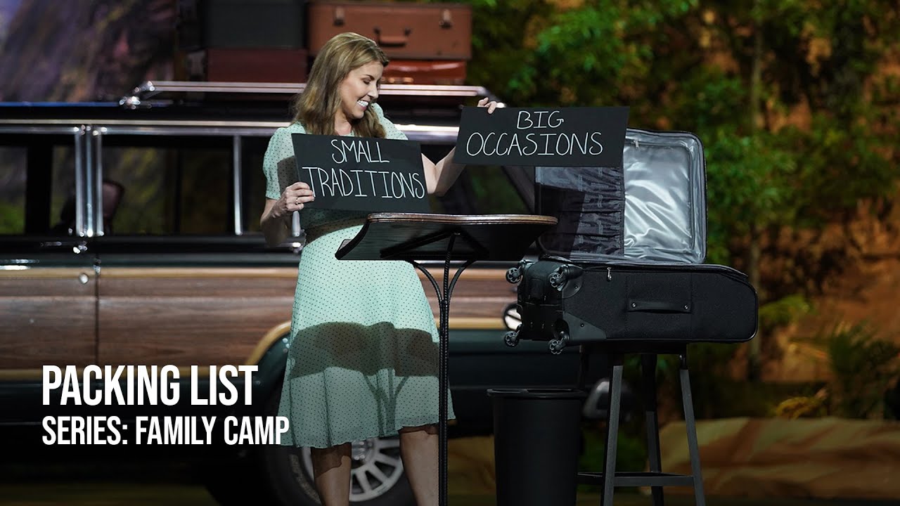 Chris Shook: Packing List - YouTube