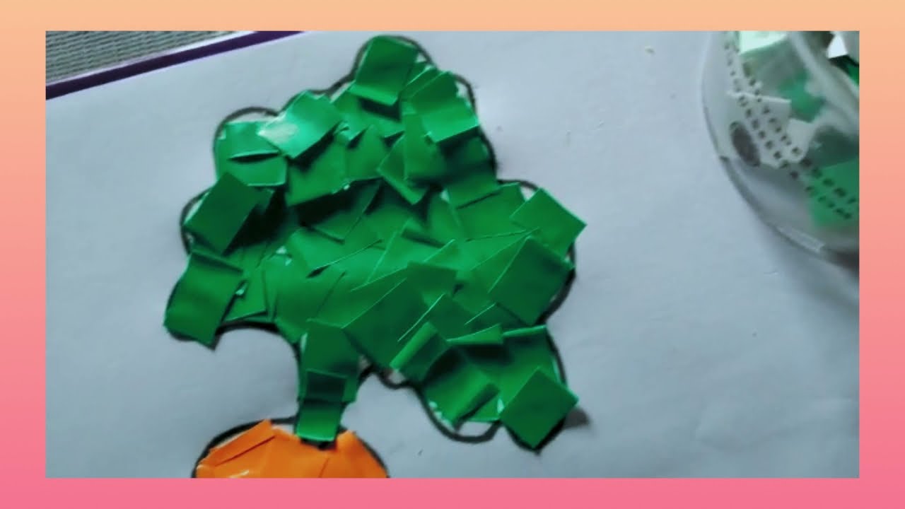 WOS PROJECT | MEMBUAT KARYA SENI MOZAIK SEDERHANA MENGGUNAKAN KERTAS ...