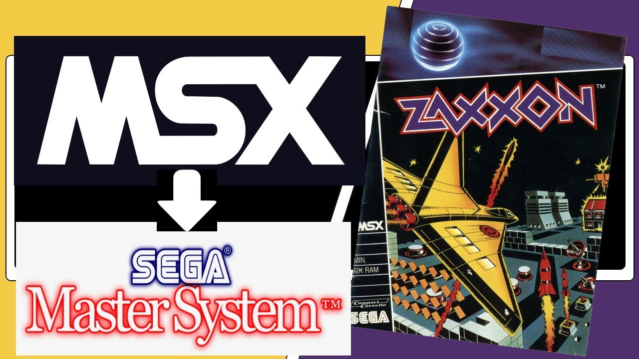 MSX games on your Sega Master System Part 3 - YouTube