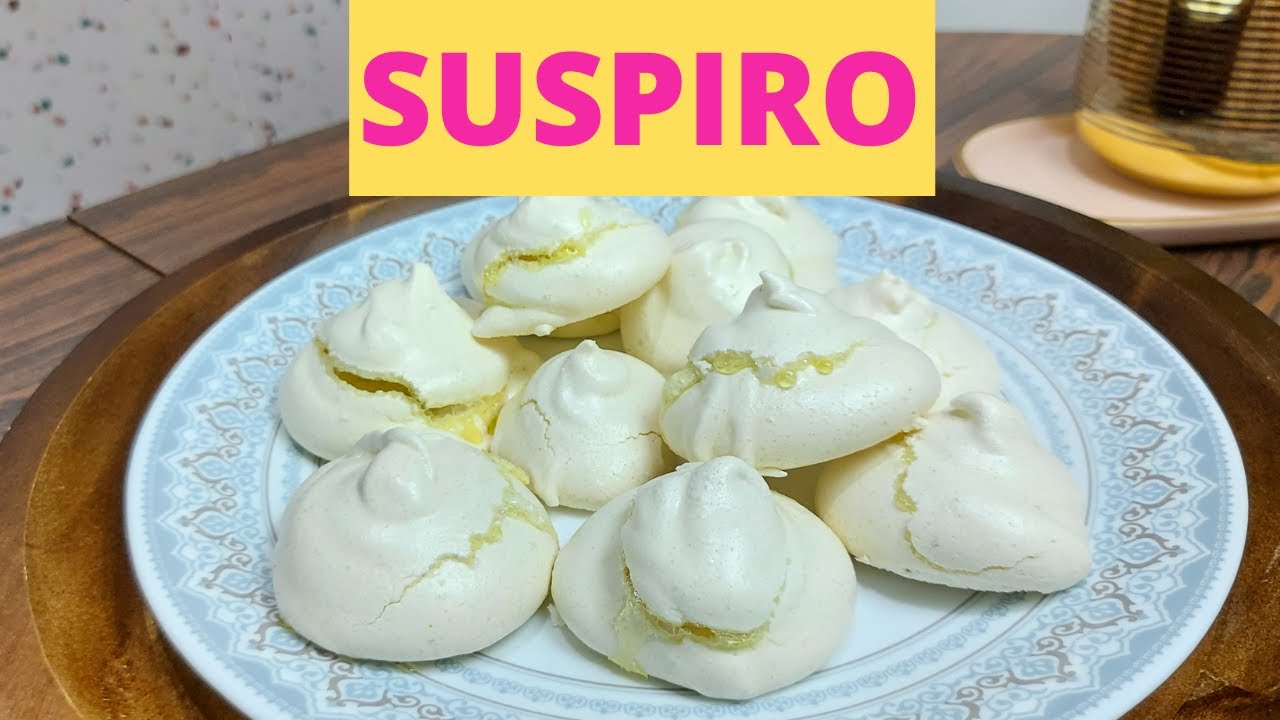 COMO FAZER SUSPIRO CASEIRO | SEQUINHO E DELICIOSO | SUPER FÁCIL E ...