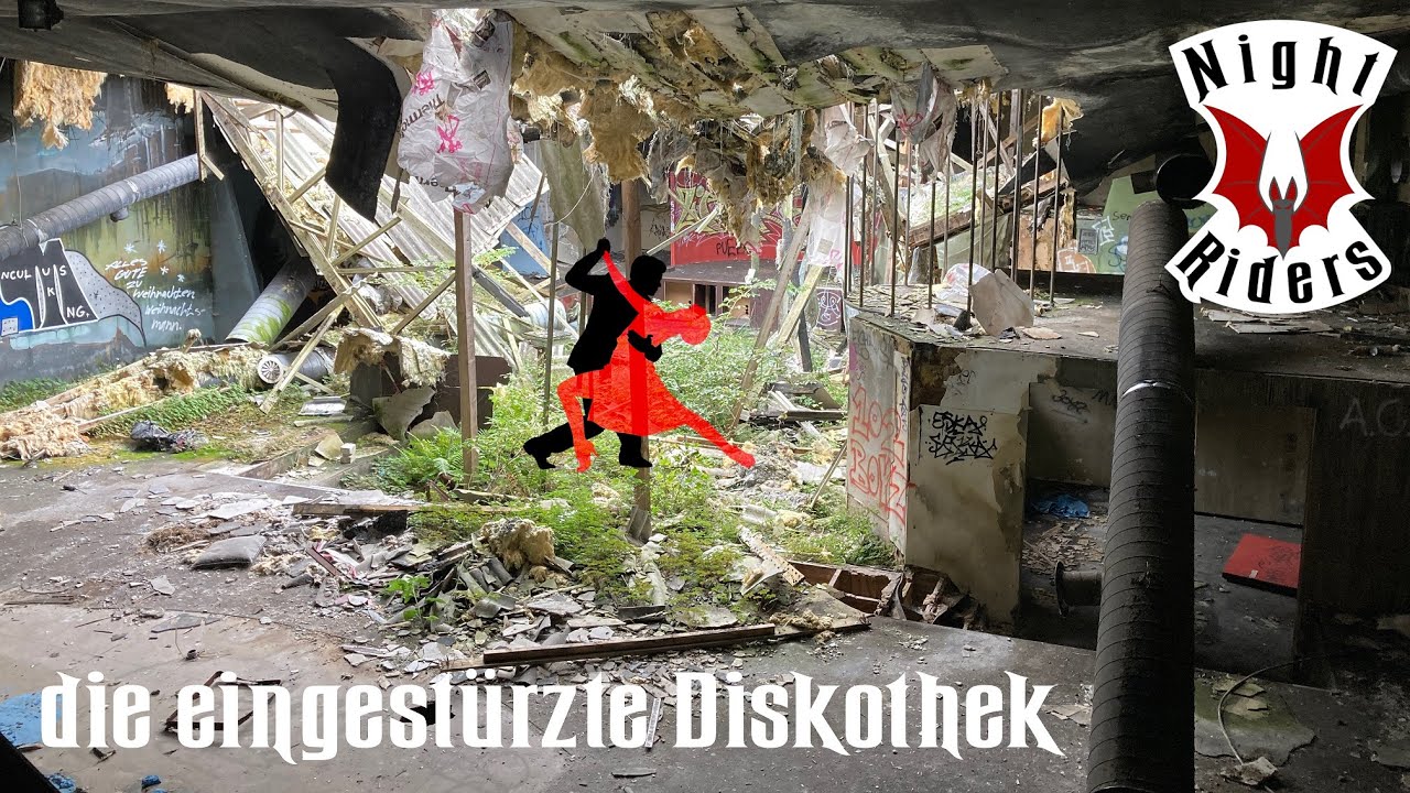 Lost Place: die eingestürzte Diskothek bei Rostock - Night Riders Urbex ...