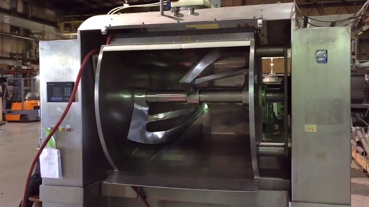 Peerless SD7 Single Sigma Dough Mixer - Bowl Tilt - YouTube