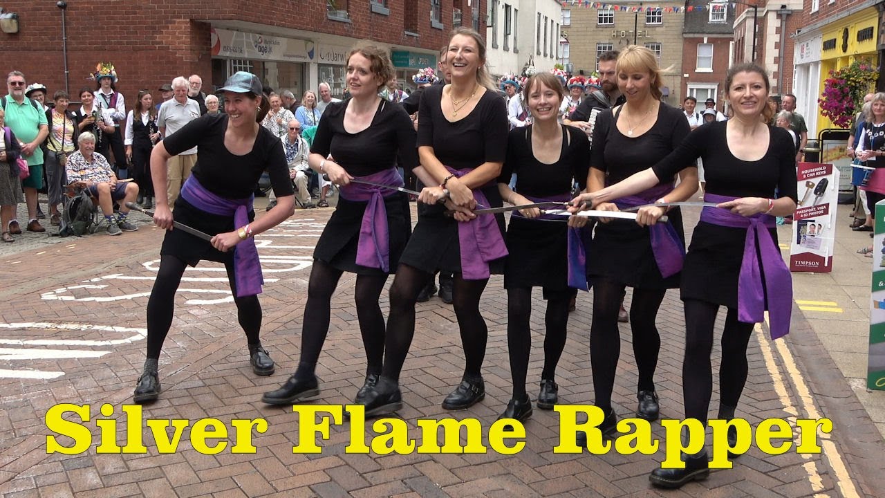 Silver Flame Rapper performing "Dance 3" at Warwick Folk Festival ...
