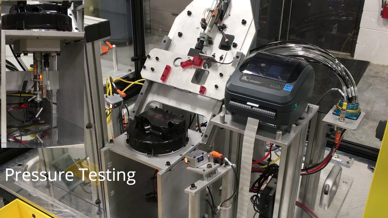 MASS Pressure Test Fixture - YouTube