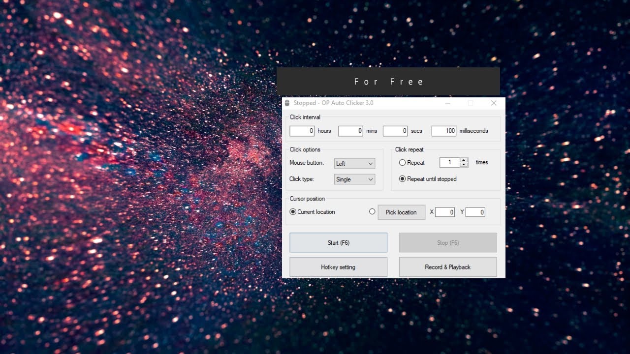 How to download auto clicker for free no virus - YouTube