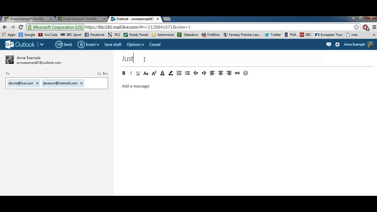 Email Tutorial: Part 2 - Overview, Outllook Tour and Email Creation ...