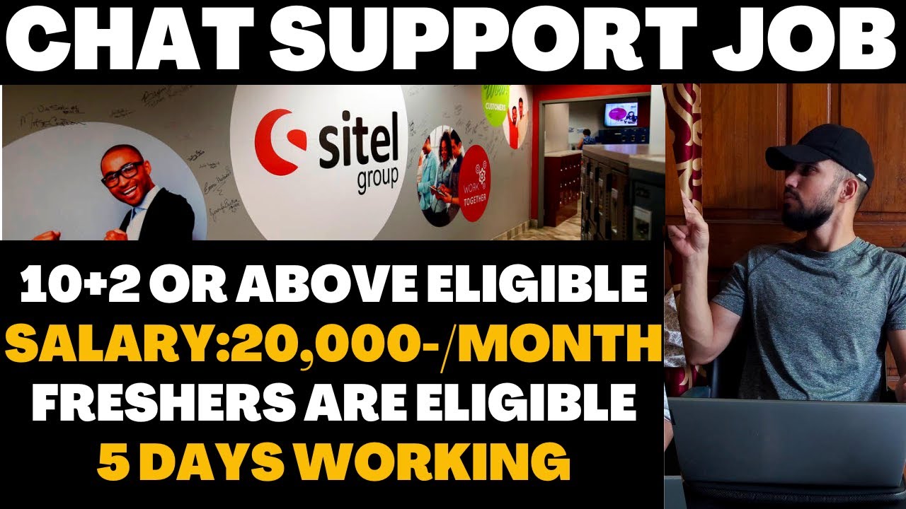 Chat Support Jobs For Freshers | Sitel Hiring Freshers | Sitel Off ...