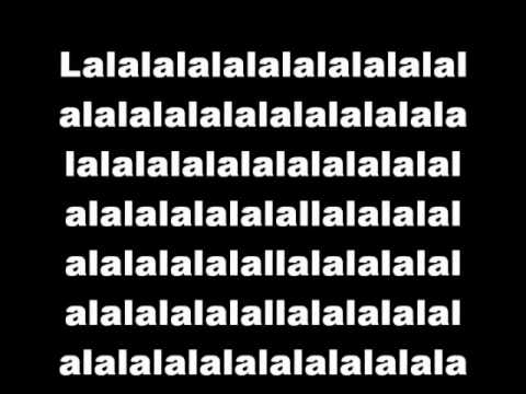 Lalalalalalalalalalala Lyrics