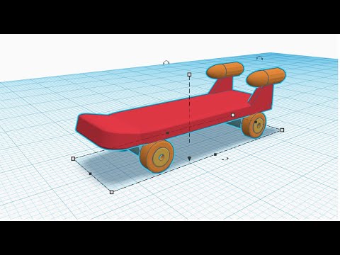 {Tinkercad 3D Models}Skateboard 1 - YouTube