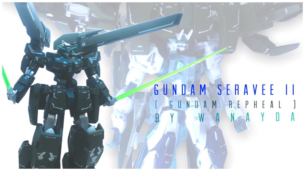 Seravee gundam , Raphael gundam HG 1/144 bandai Custom By wanayda part ...
