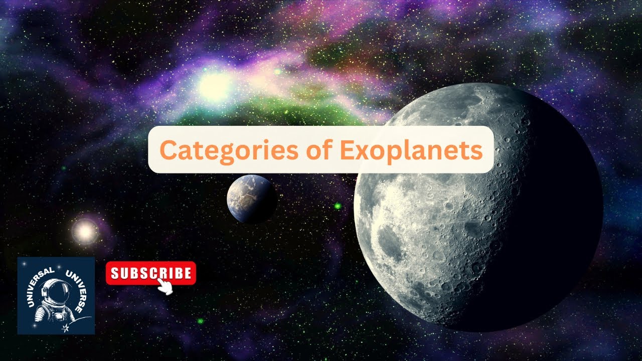 Types of Exoplanets explained under 5 minutes | Universal Universe ...