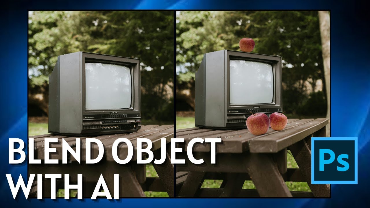 How to Blend Object from Image Using AI tool in Photoshop - YouTube