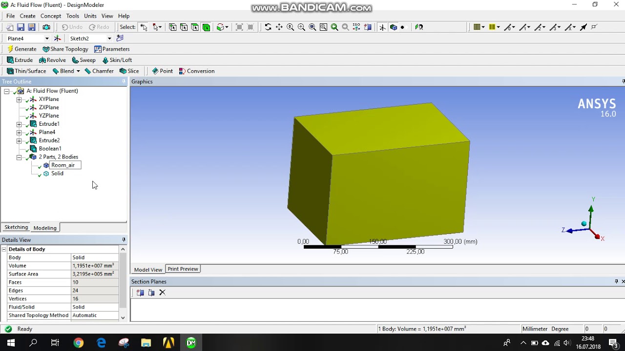 Radiator in the Room Thermal Distribution ANSYS Fluent Convection Part1 ...