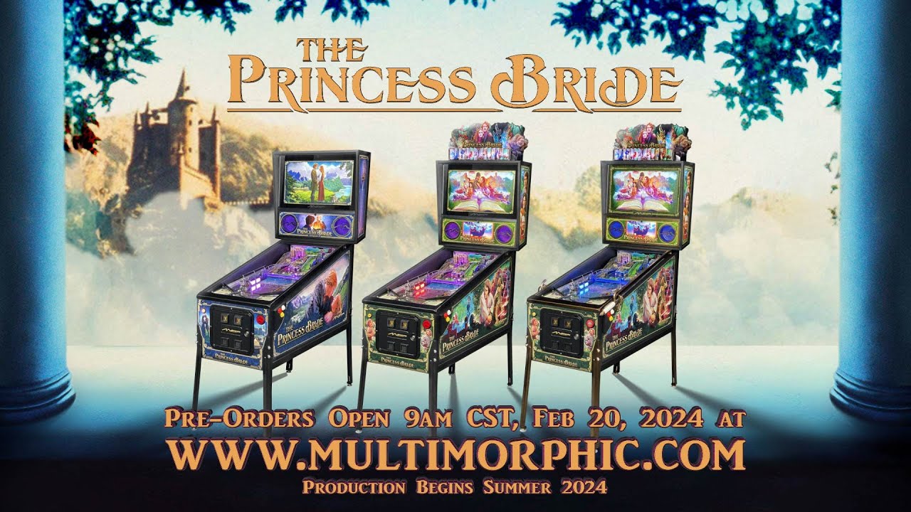 The Princess Bride Pinball Game by Multimorphic - YouTube