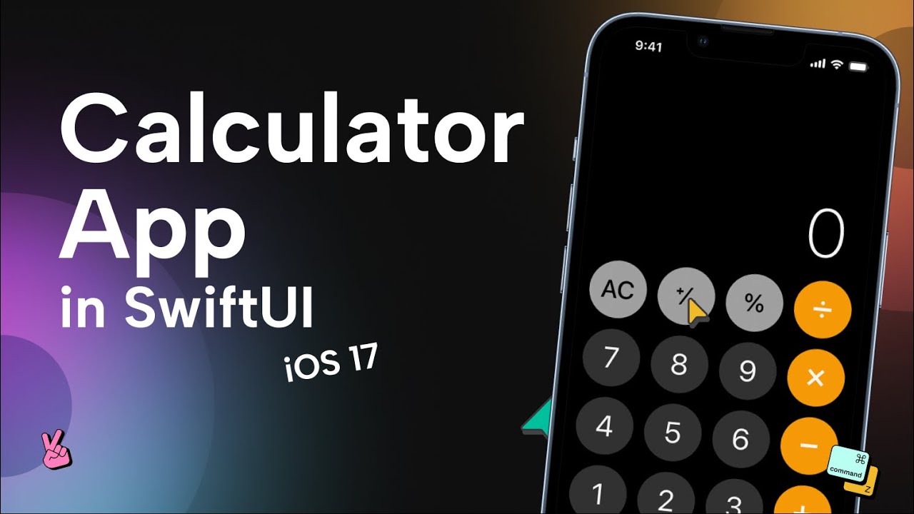 Lets Build Calculator App In Swiftui Ios 17 Youtube