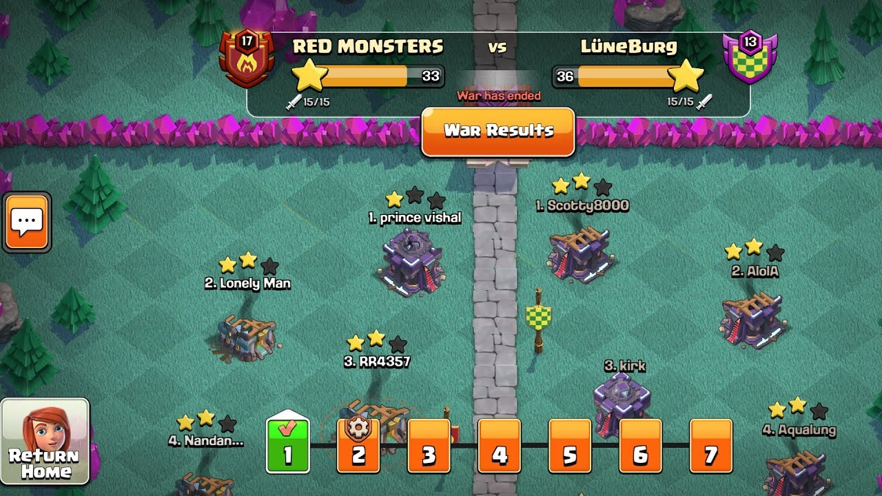 First day of cwl || clash of clans || #coc #clashofclans # ...