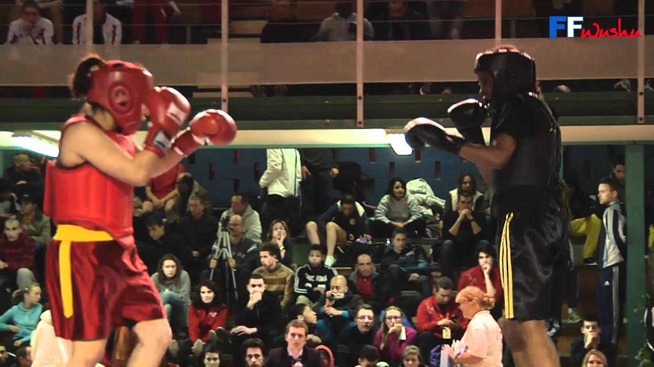 Championnat de France 2012 de Wushu Sanda / finale -52 kg / Sarah ...