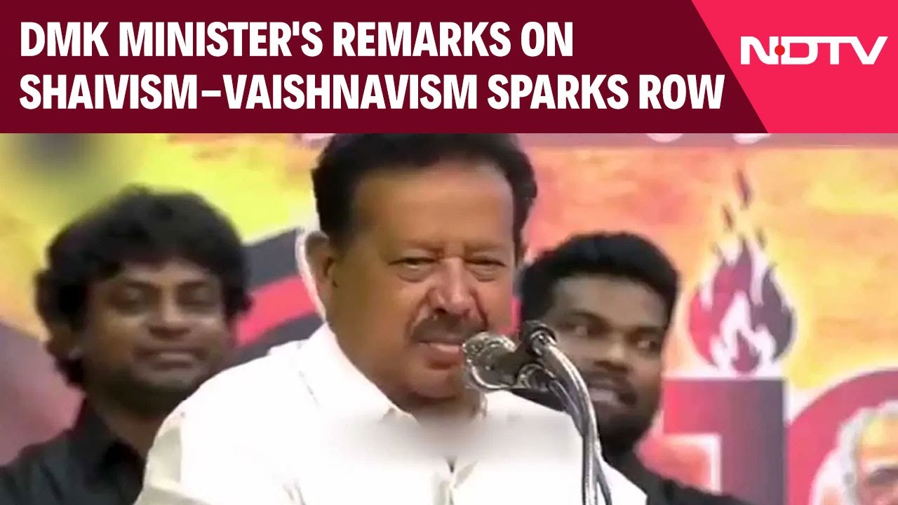 DMK News | DMK Minister's Remarks On Shaivism-Vaishnavism Sparks Row ...