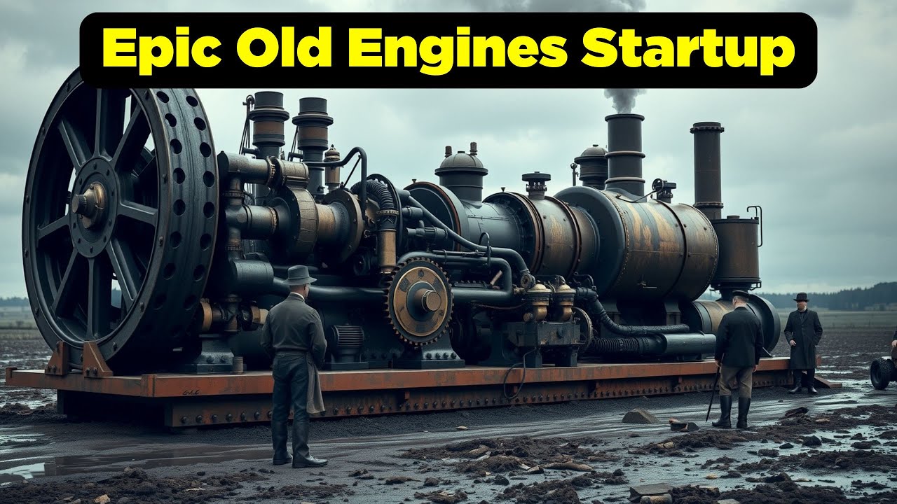 Rare Old Engines Starting Up Sound That Will Blow Your Ears! Part 19 ...