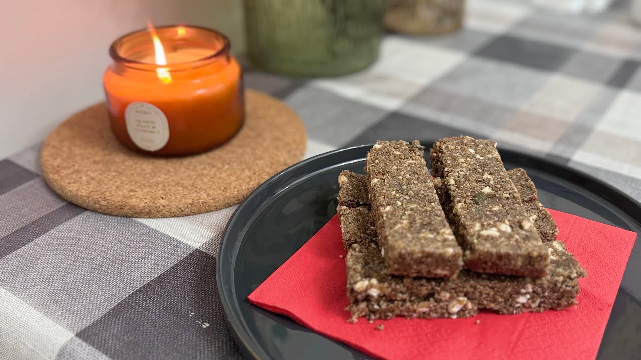 Cricket Powder Bars || Home Made Protein Nuts Bars || Insect Protein ...