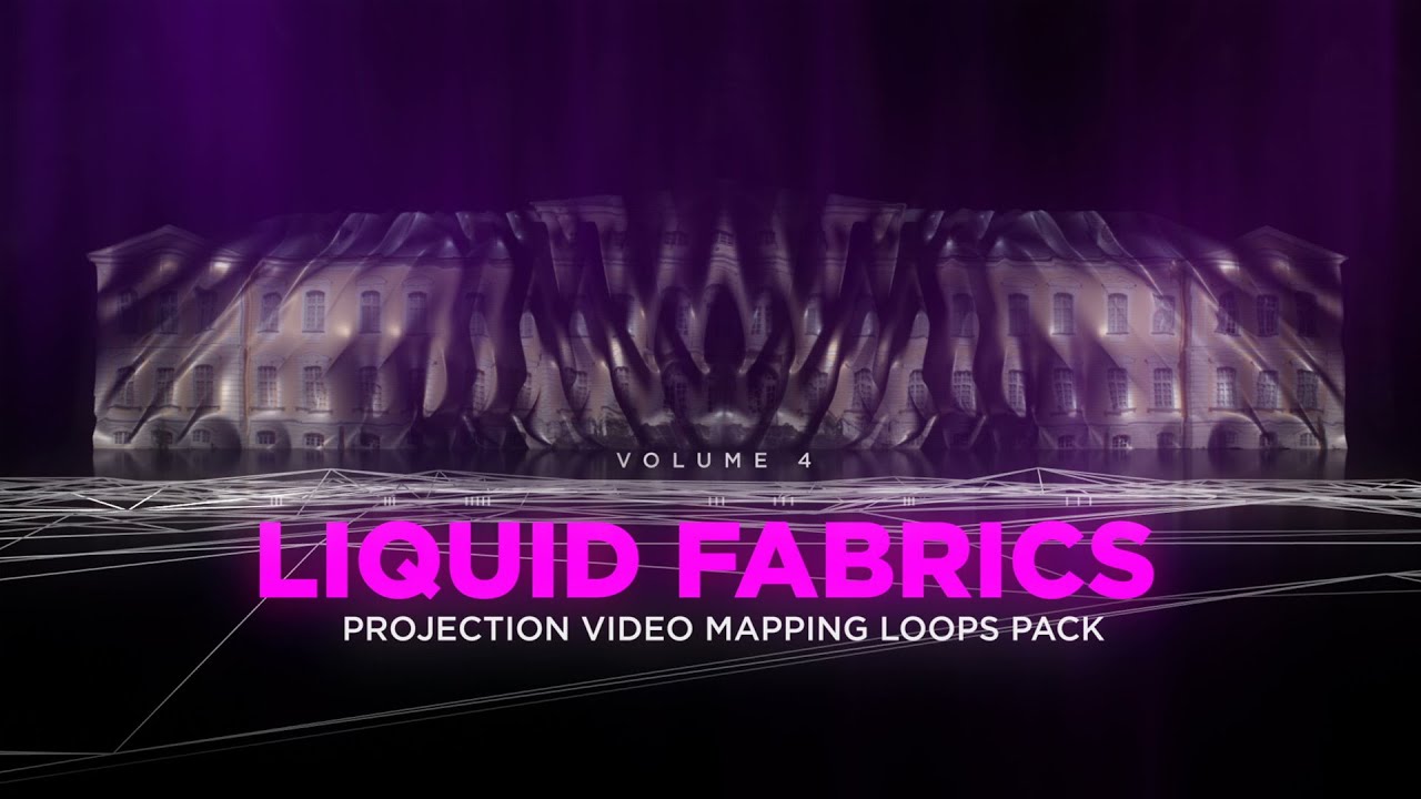 Liquid Fluids - Projection Video Mapping Loops Pack Vol.4 - UPDATED ...