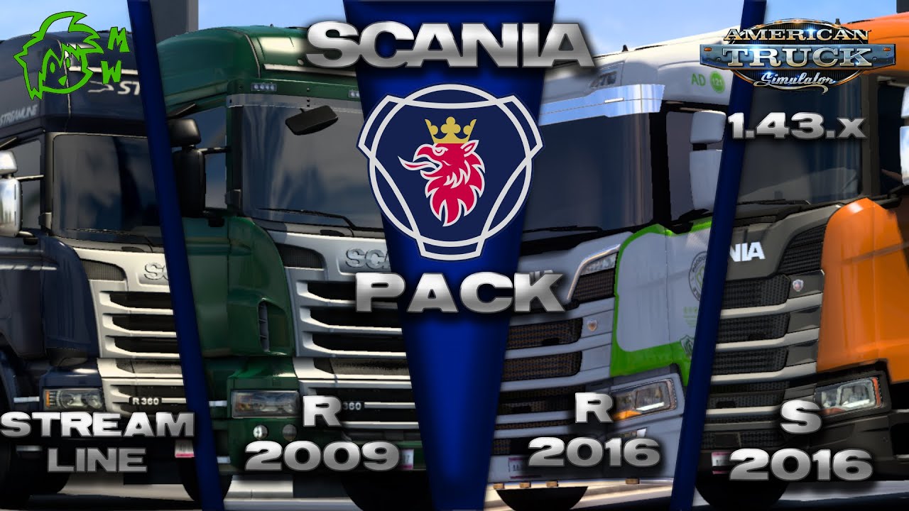 Descarga Mod Scania Pack ATS 1.43.X | ATS - YouTube