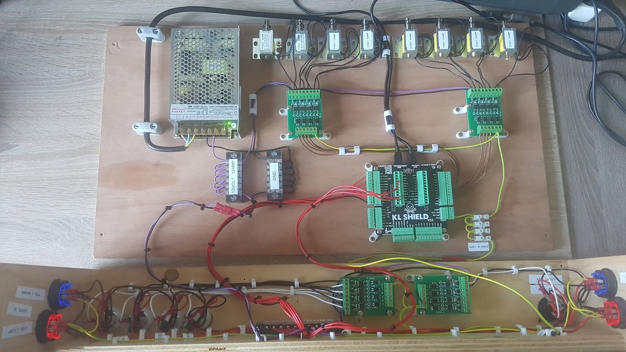 VPX Visual Pinball buttons wiring with the KL-Shield - YouTube