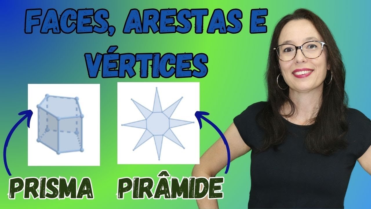 FACES, ARESTAS e VÉRTICES de PRISMAS e PIRÂMIDES - Professora Angela ...