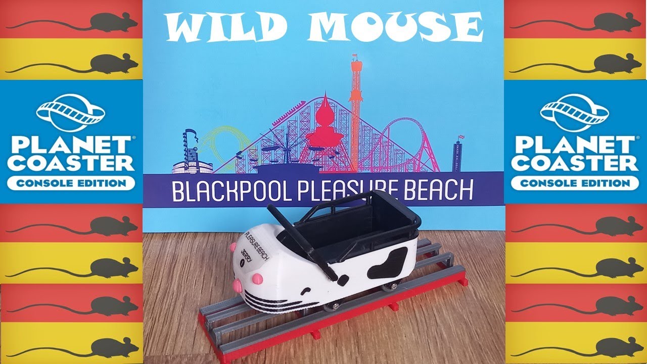 Wild Mouse,Blackpool Pleasure Beach,Planet Coaster recreation - YouTube