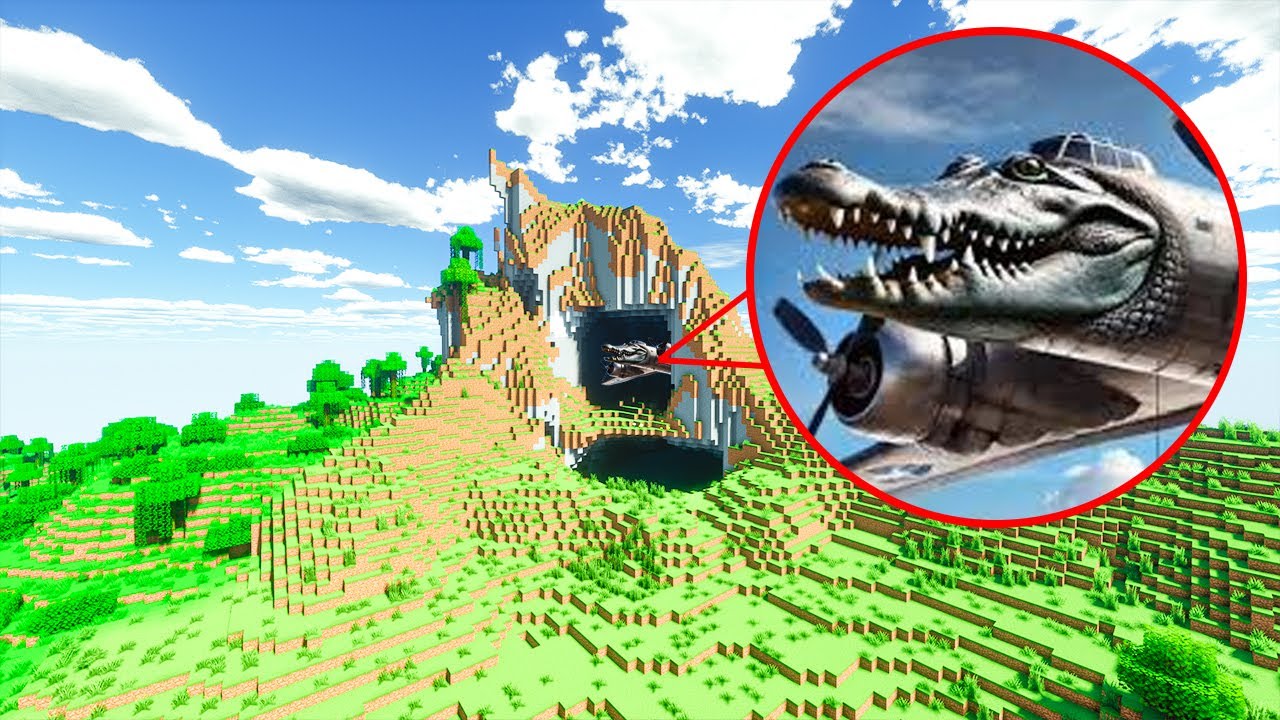 I Found crocodilo bombardino in Minecraft (Italian brainrot animals ...