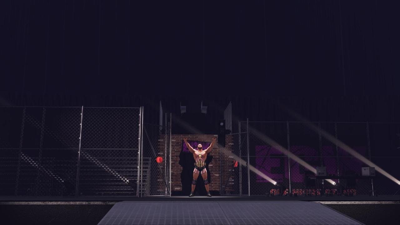 WWE 2K23 Kurt Angle Perc Entrance - YouTube