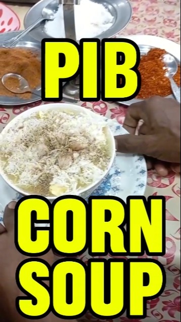 PIB Colony Ka Most Famous Corn Soup 🍲 #streetfood #soup - YouTube