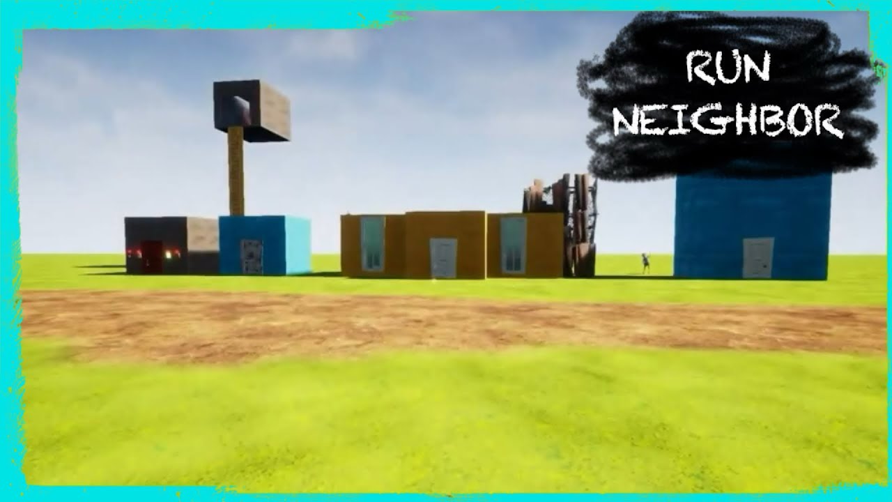 HELLO NEIGHBOR MOD KIT: RUN NEIGHBOR - YouTube