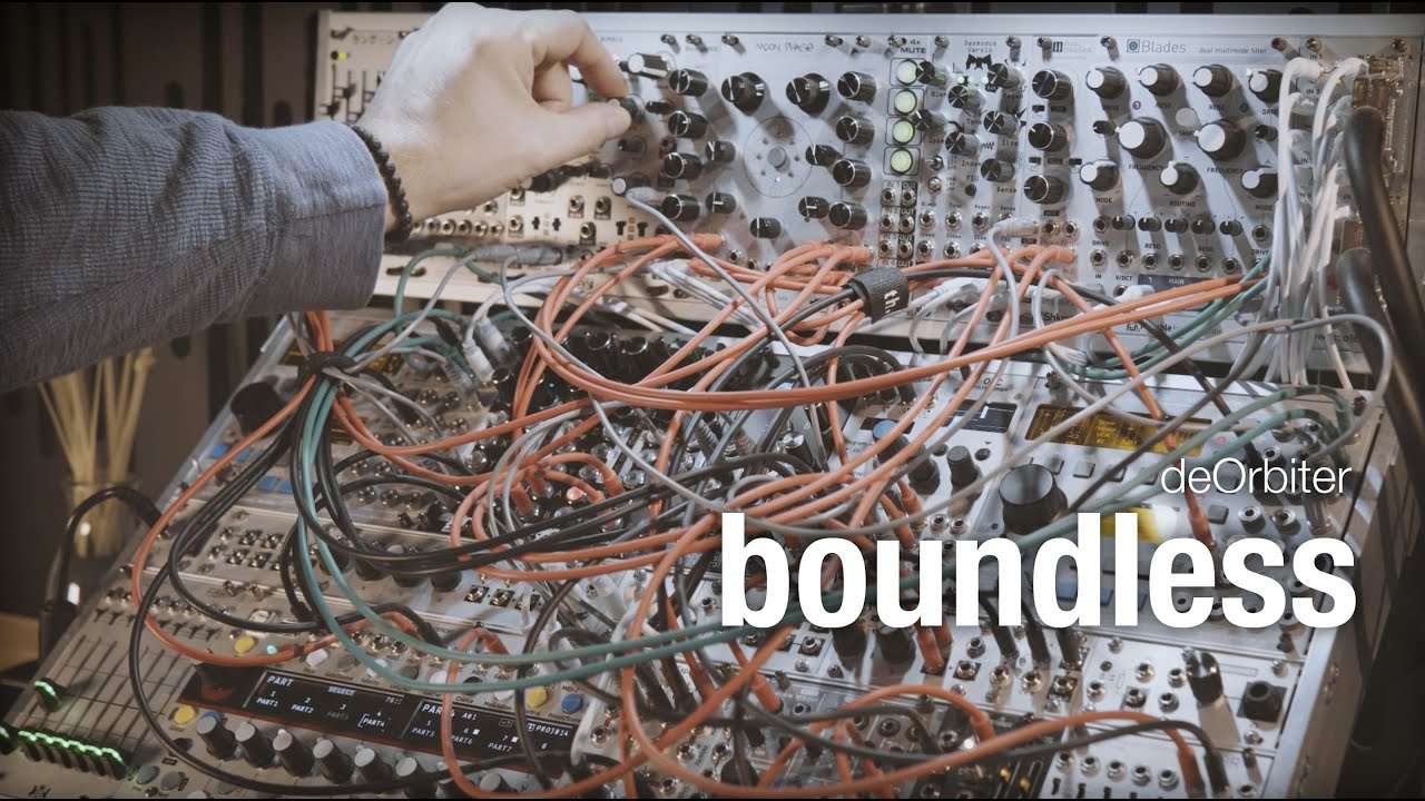 Eurorack Modular Generative Ambient Music "boundless" Vector Sequencer ER-301 DistingEX Rings ...